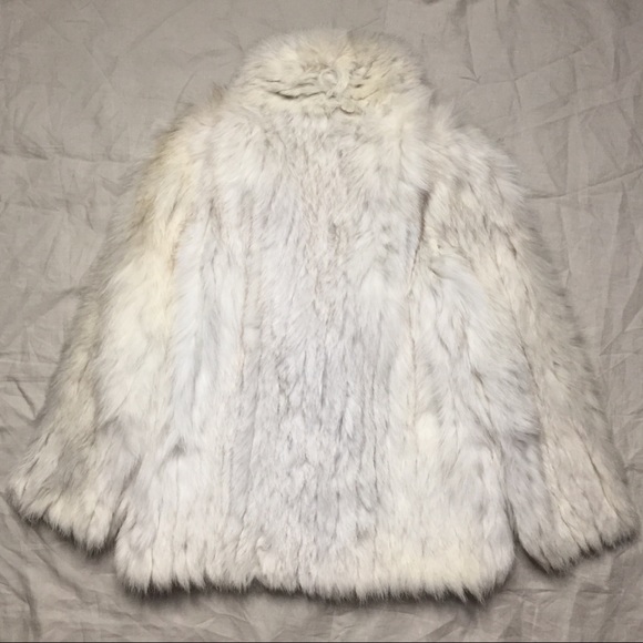 Saga Furs | Jackets & Coats | Genuine Saga Silver Fox Fur Coat Short Jacket Real | Poshmark